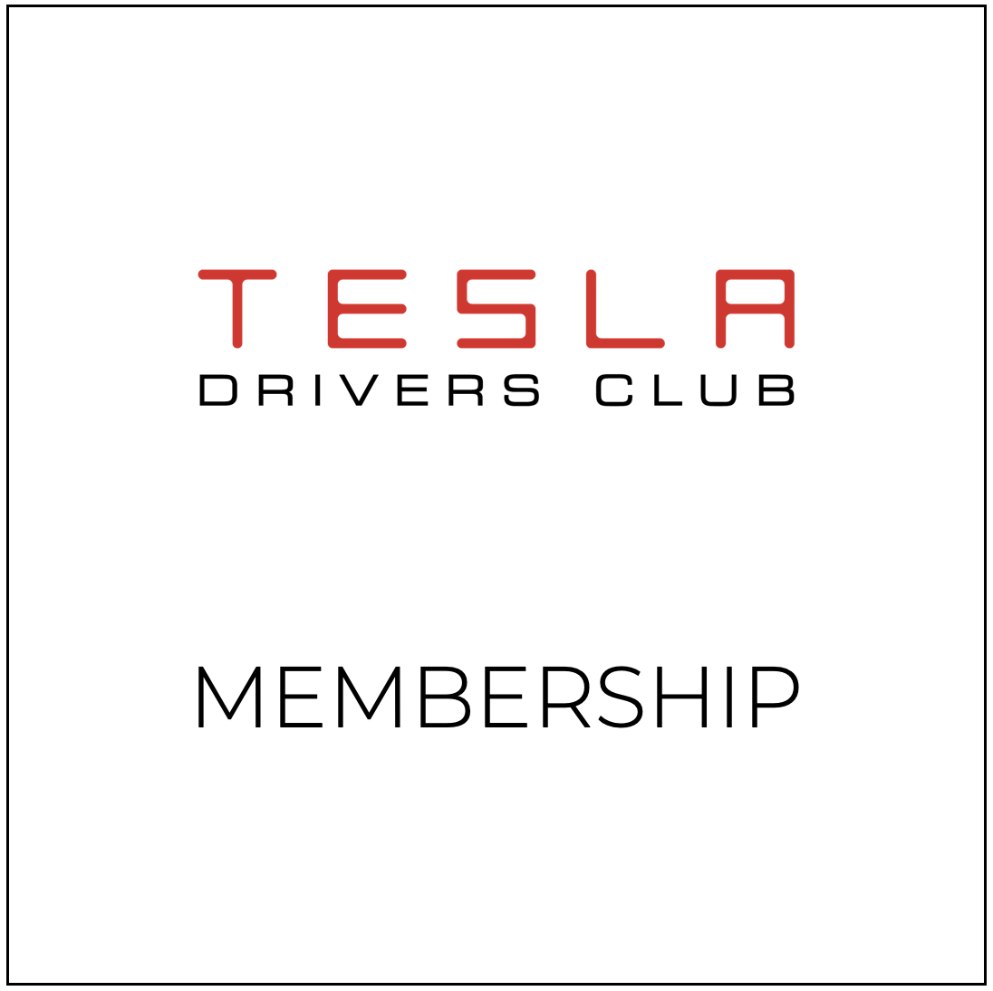 CLUB MEMBERSHIP | TESLA DRIVERS CLUB